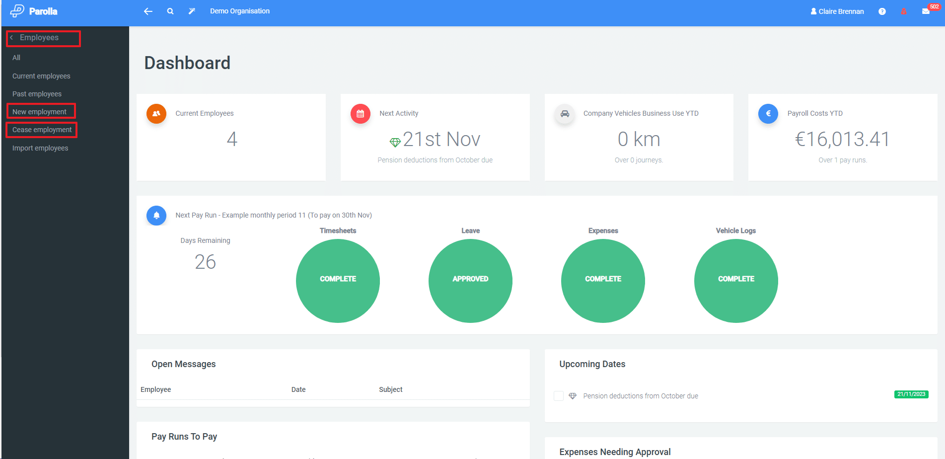 How to Complete a Payrun in 10 steps on Parolla - Parolla